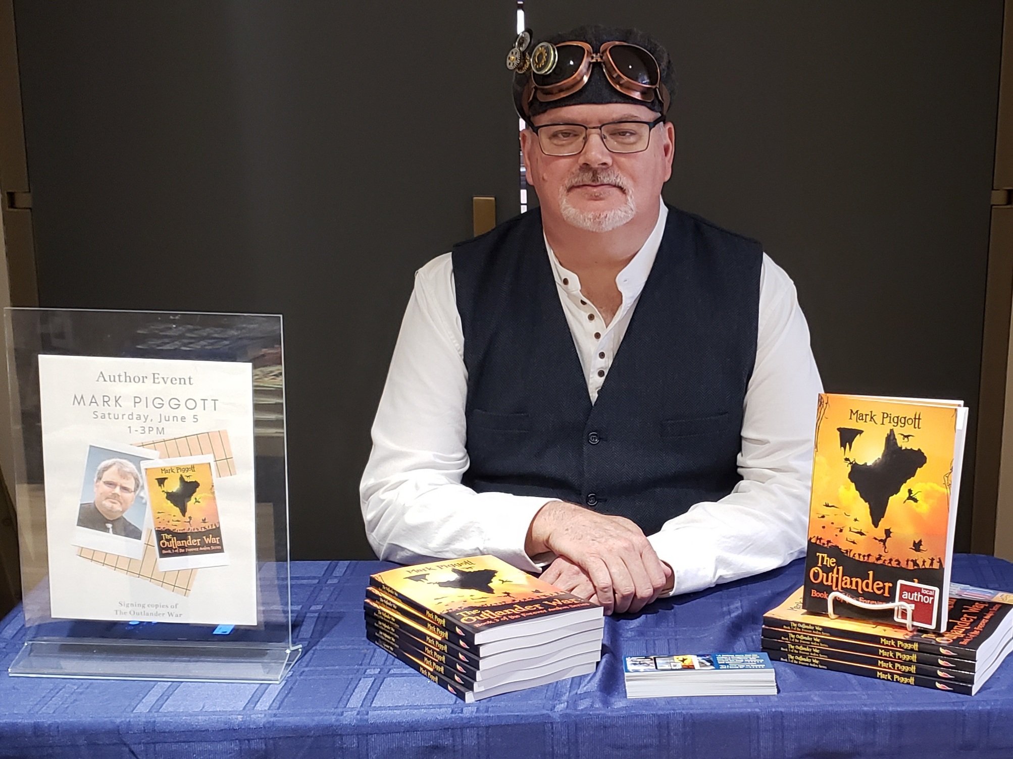 My first book signing post COVID was not what I hoped for or expected ...