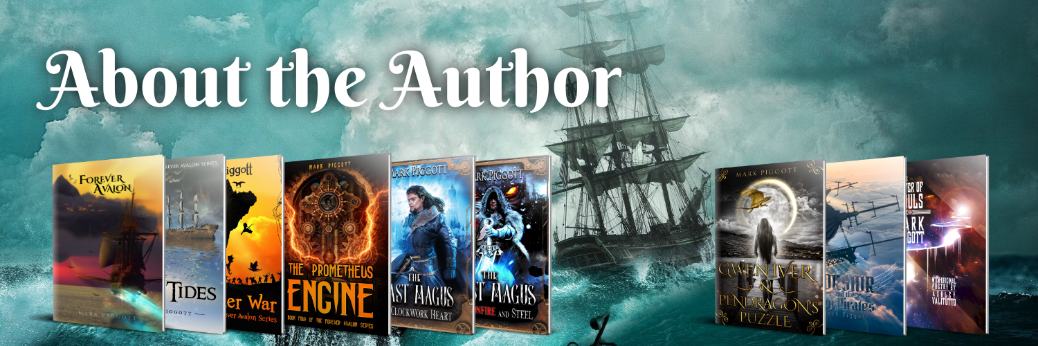 About the Author – Mark Piggott | Fantasy & Steampunk Author
